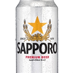 Sapporo 500Ml Can/Canette | V-no.ca